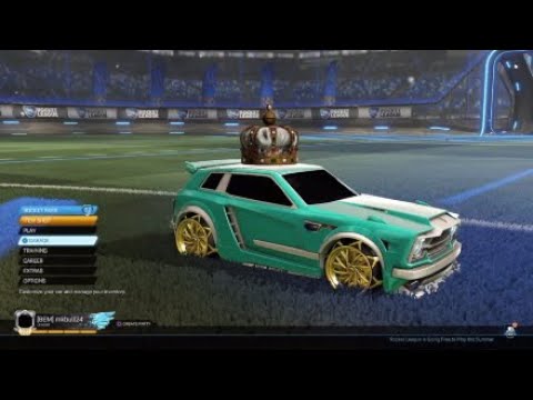 Best Golden Titanium white fennec preset - Rocket League - YouTube