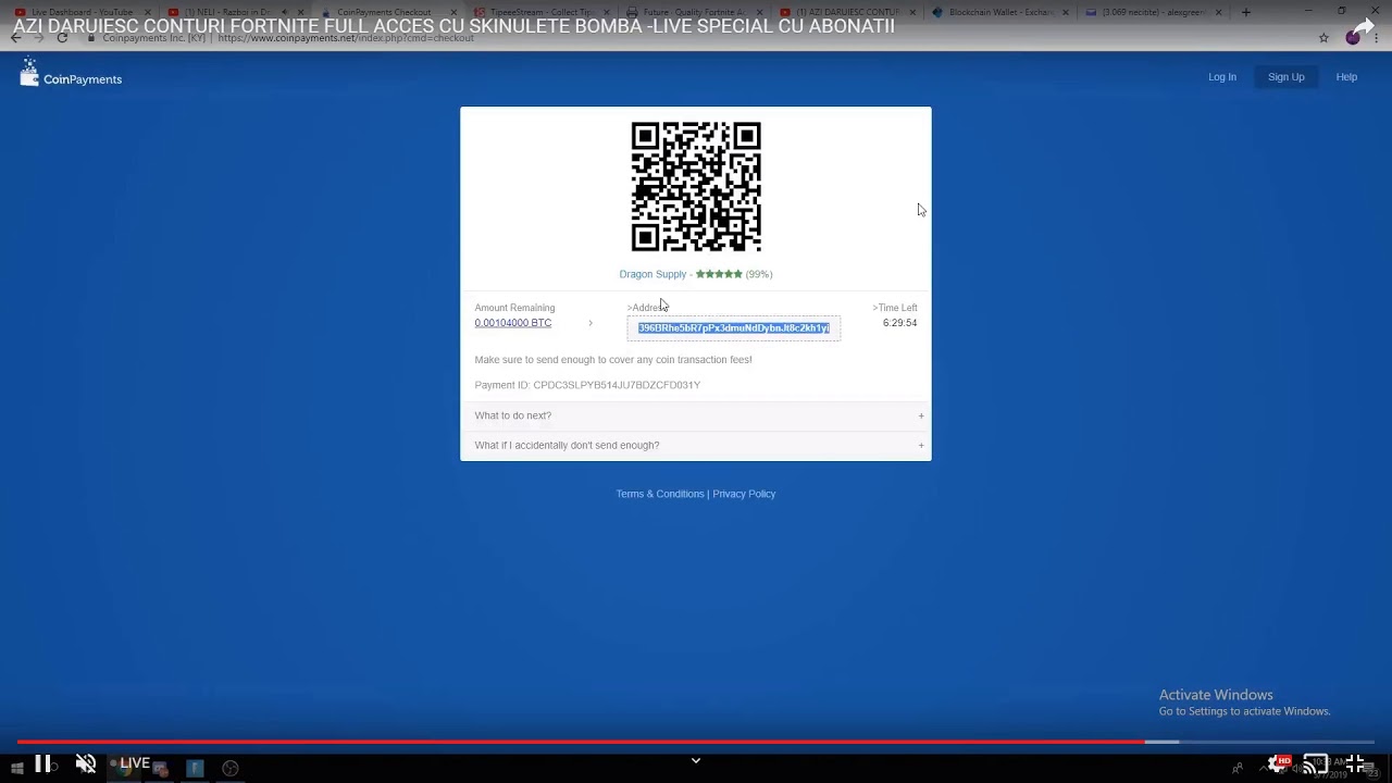 Cum sa faci rost de cont de fortnite! - YouTube