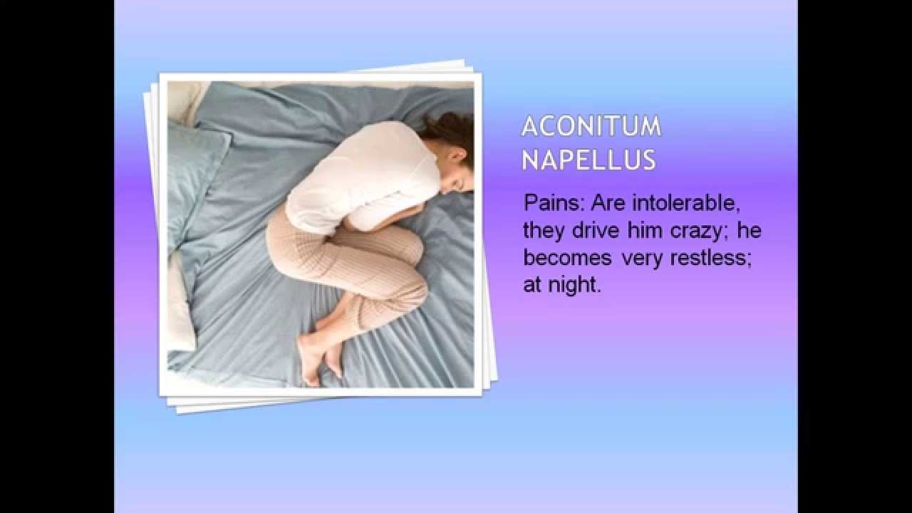 Aconitum napellus homoeopathic medicine by - YouTube