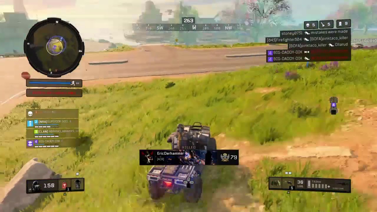 BLACK OPS 4 BLACKOUT WiN HOT PURSUiT 6 KiLLS ATV TRiPLE KiLL 2BIG - YouTube