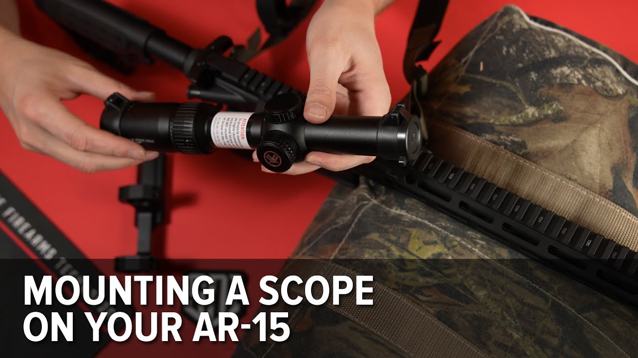 Mounting a Scope to Your AR-15 - YouTube