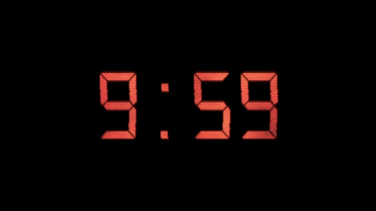 "RED DIGITAL" 10 MINUTE COUNTDOWN (SAMPLE) - YouTube