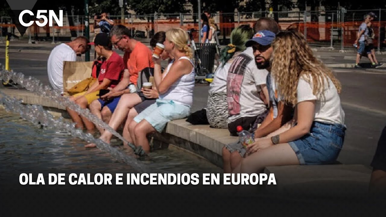 INCENDIOS en EUROPA - YouTube