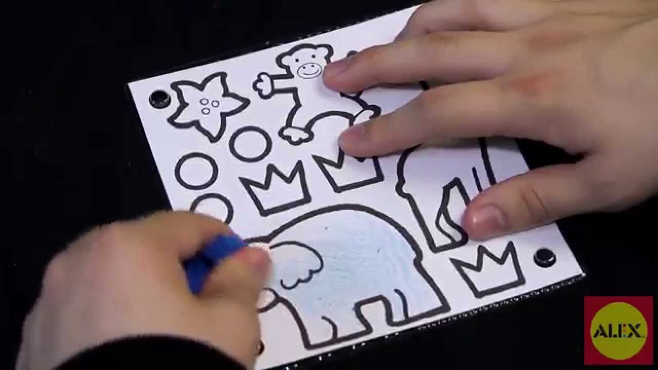 ALEX Toys My Rub Art Craft Kit #1412 - YouTube