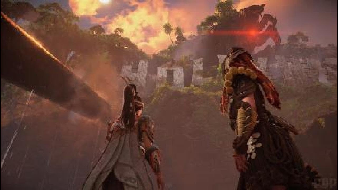 Horus attacks Aloy and Seyka - His Final Act | Horizon Forbidden West ...