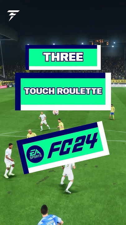 اكثر مهارة نادرة بفيفا 😰 | مهارات الحريفة | Three touch Roullete FC24 - YouTube
