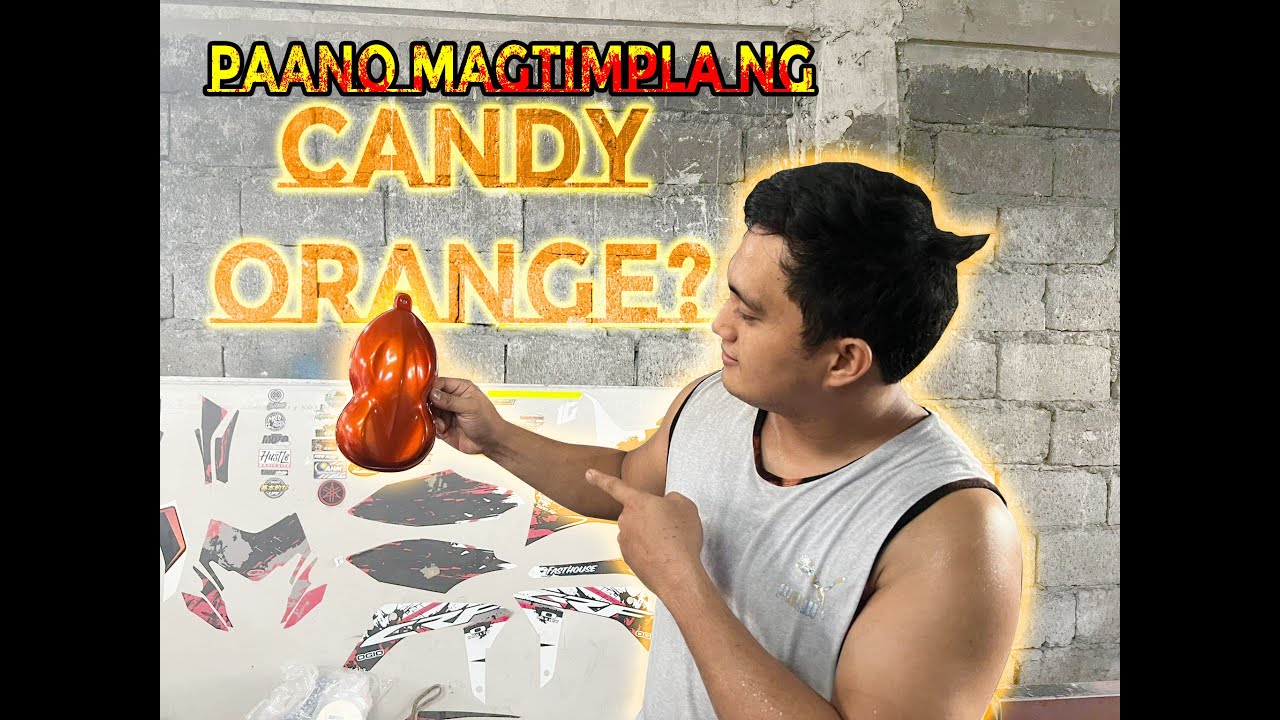 How To Mix Candy Orange | Own Mix | - YouTube