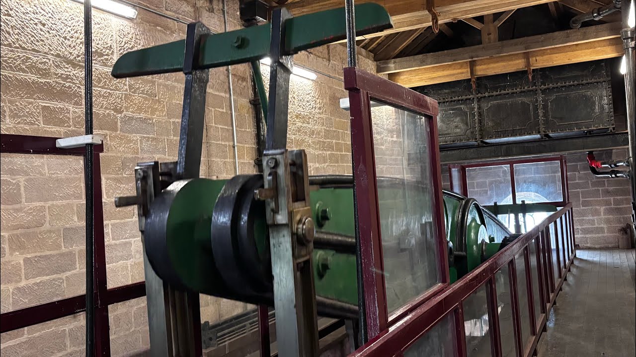 LEAWOOD PUMP HOUSE - A RUNNING 1849 NON ROTATIVE BEAM ENGINE HIDDEN ...