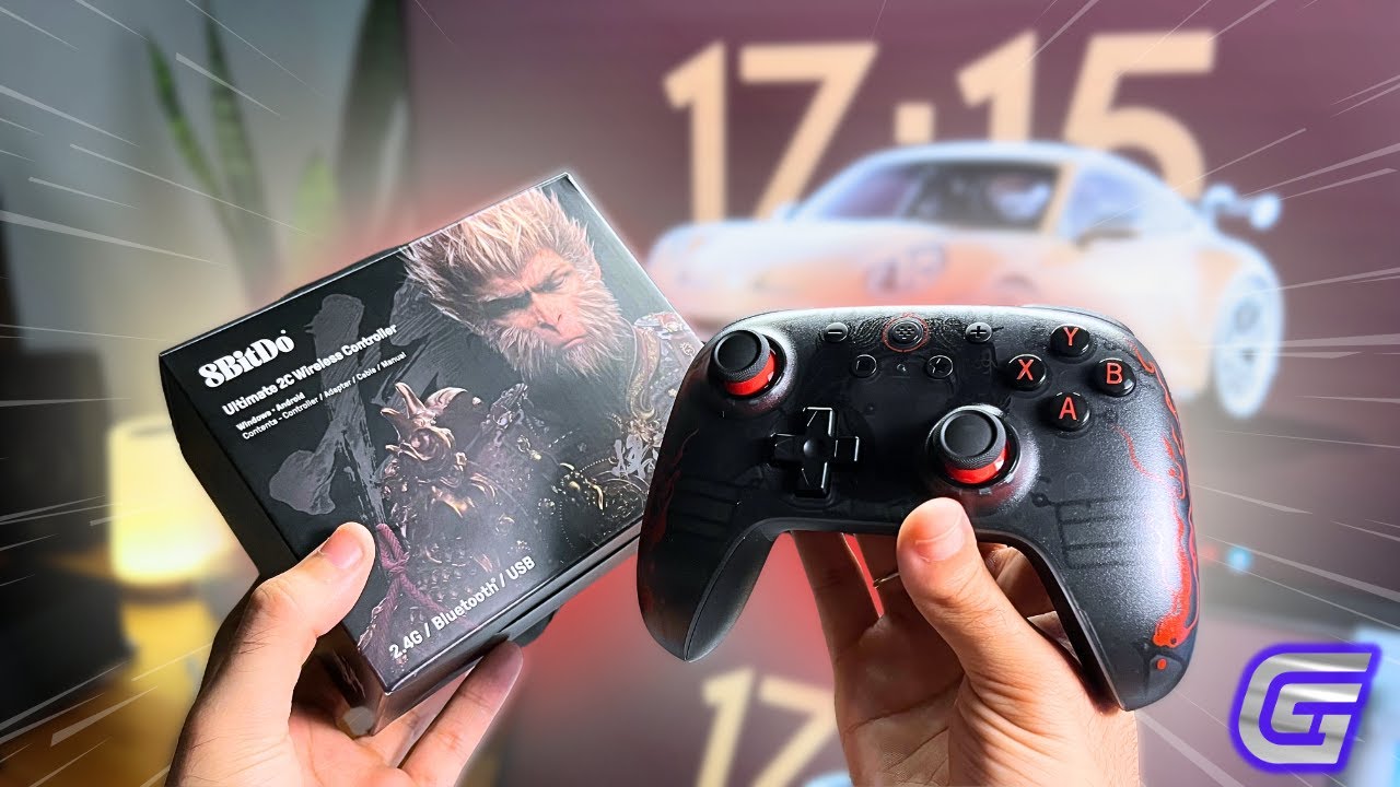 CONTROLE SEM FIO 8BITDO BLACK MYTH WUKONG ULTIMATE 2C - MELHOR CONTROLE ...
