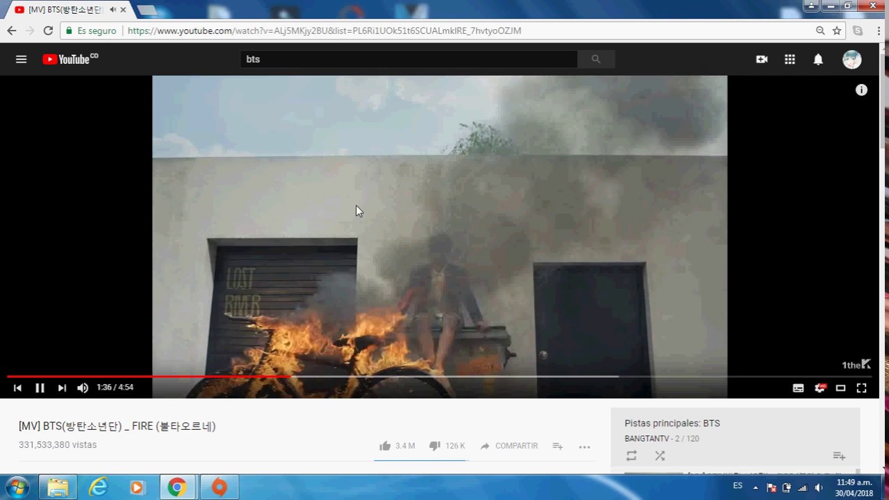 bts mic drop, fire yo reaccionando a bts #retocumplido - YouTube