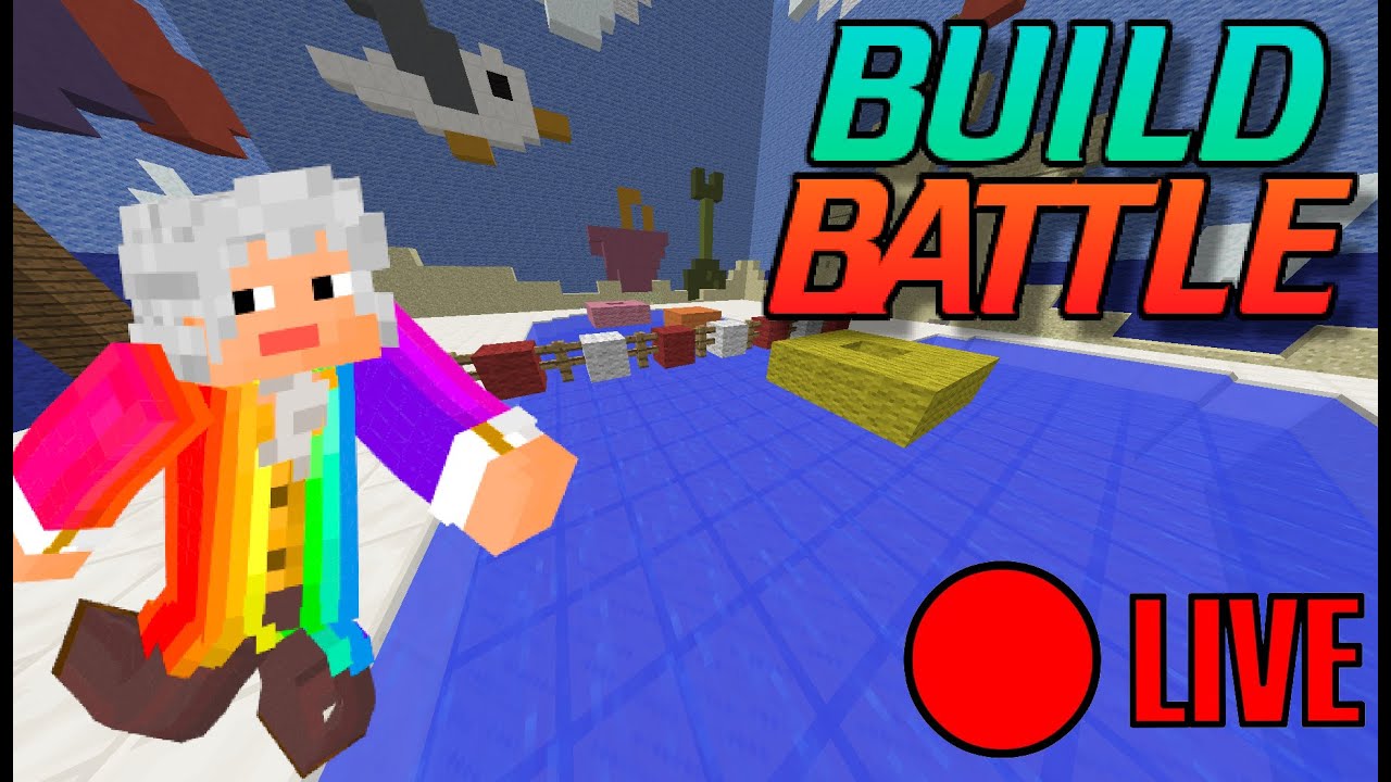 🔴 HYPIXEL BUILD BATTLE LIVESTREAM ⚔️ Road to 2K ⚔️ ./p join ...
