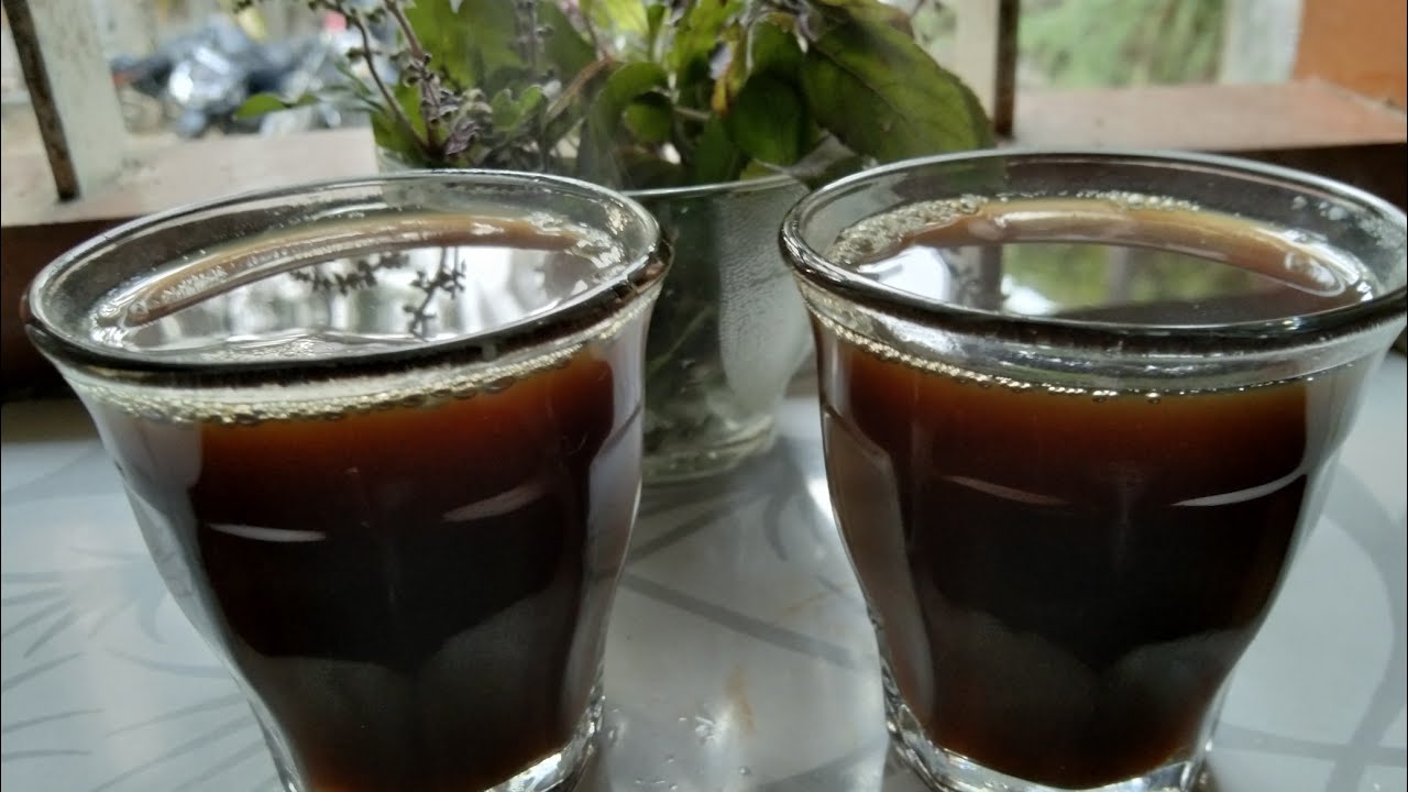 Thulasi kaapi / chukku kaapi - YouTube