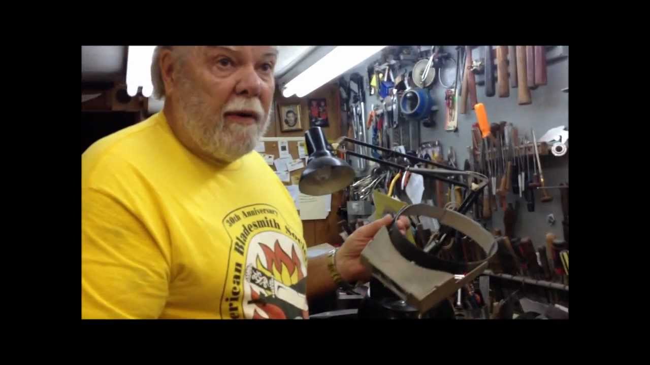 Tools for Silver Wire Inlay by Joe Keeslar, Master Smith - YouTube