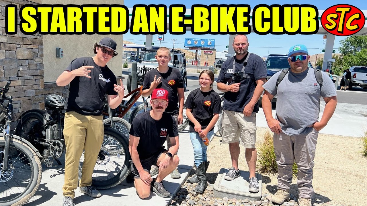 We Started An E-Bike Club - Riding In Yerington Gang Zones - YouTube