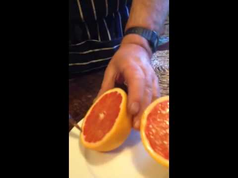 How to prepare a grapefruit - YouTube