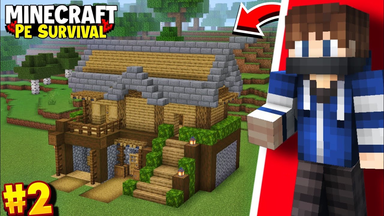 I Made a House in My Minecraft Survival Series 😁 - YouTube