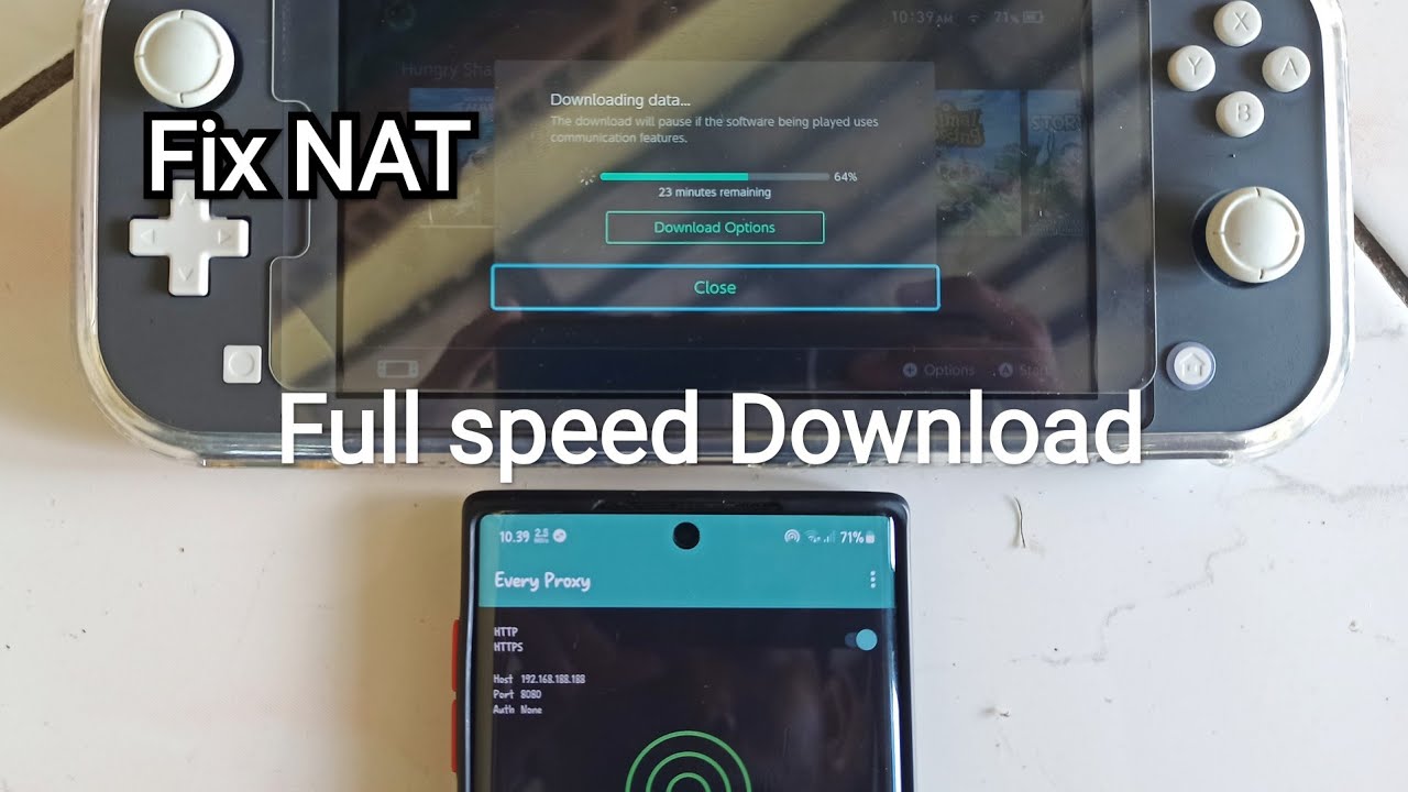 FIX NAT Nintendo switch | Full speed download - YouTube