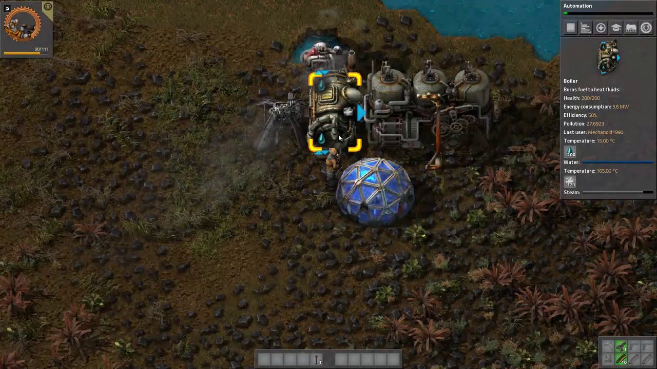 Factorio: Crafting Has Begun #3 (Lazy Bastard Achievement) - YouTube