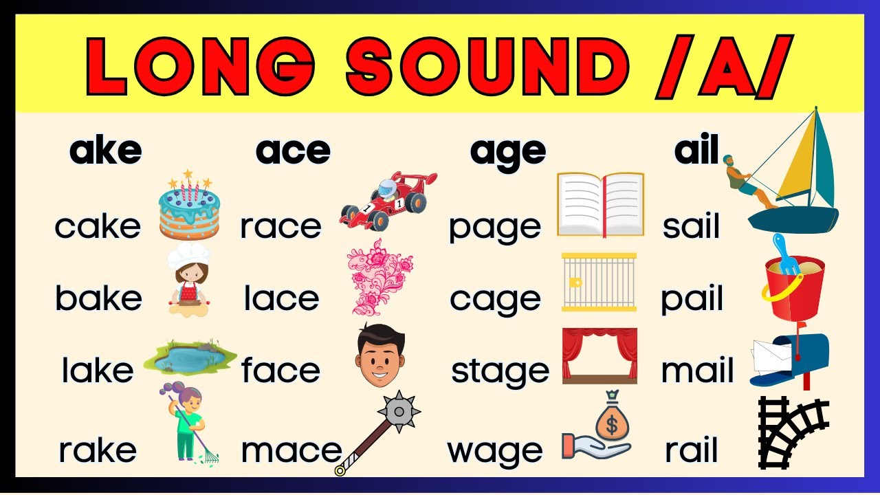 PRACTICE READING at HOME / LONG SOUND /A/ Level Up Your Reading Skills ...