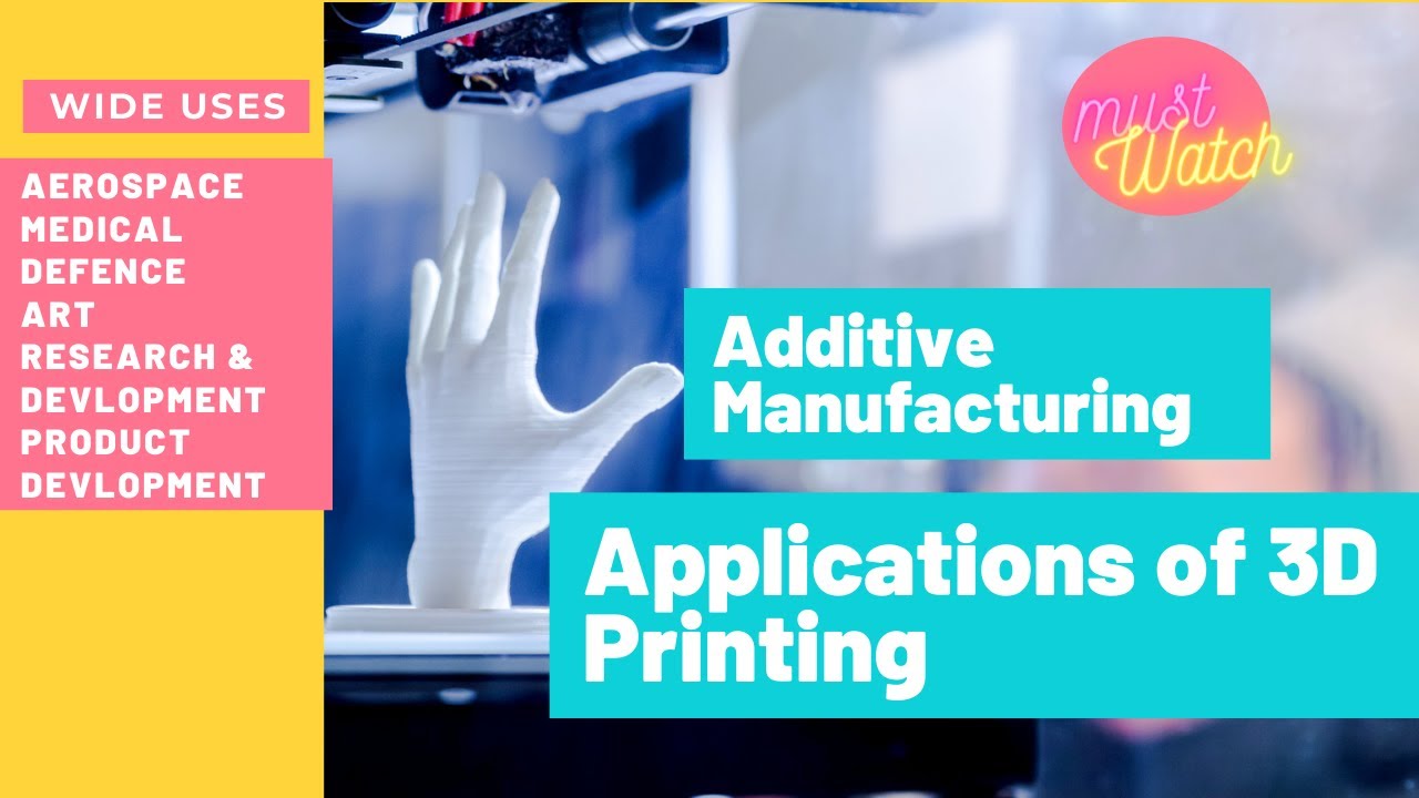 Wide Applications of 3D Printing, Additive manufacturing medical ...