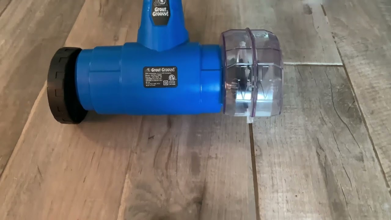 How To Use Your Grout Groovy Heavy Duty Grout Cleaning Machine - YouTube