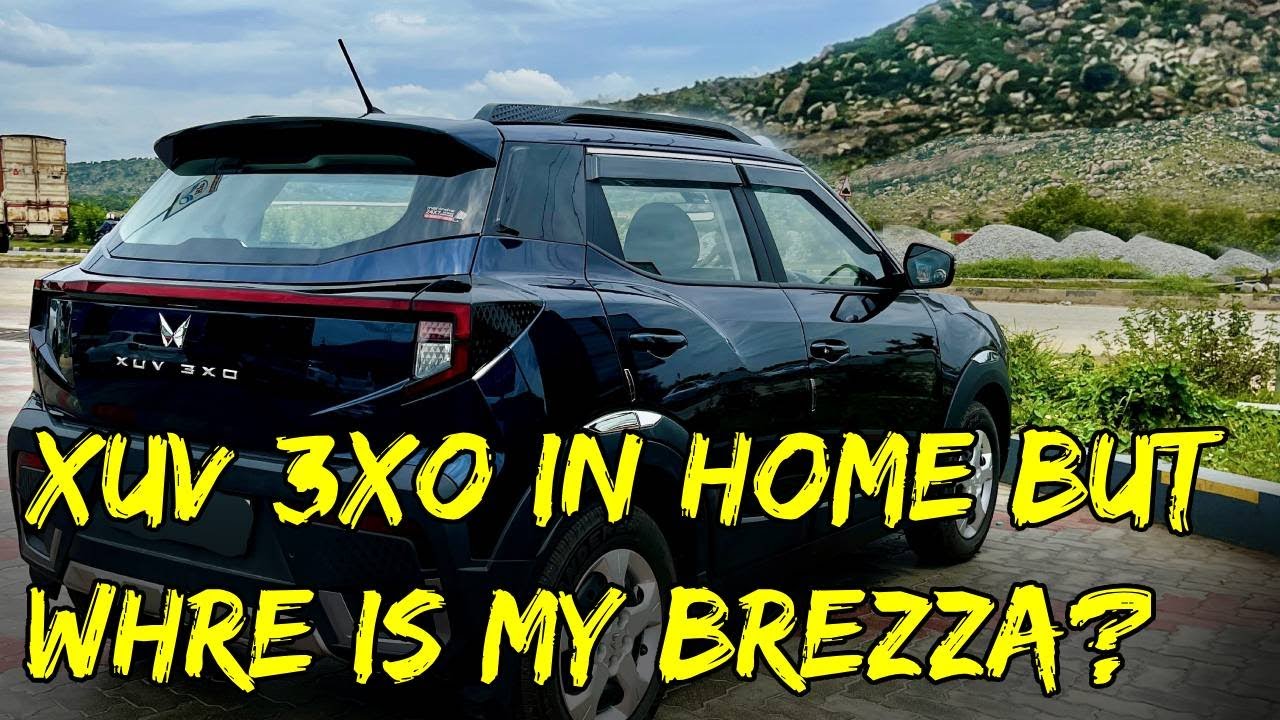 NEW XUV 3XO MX3 | Where is my Suzuki Brezza ? Why I brought XUV 3XO ...