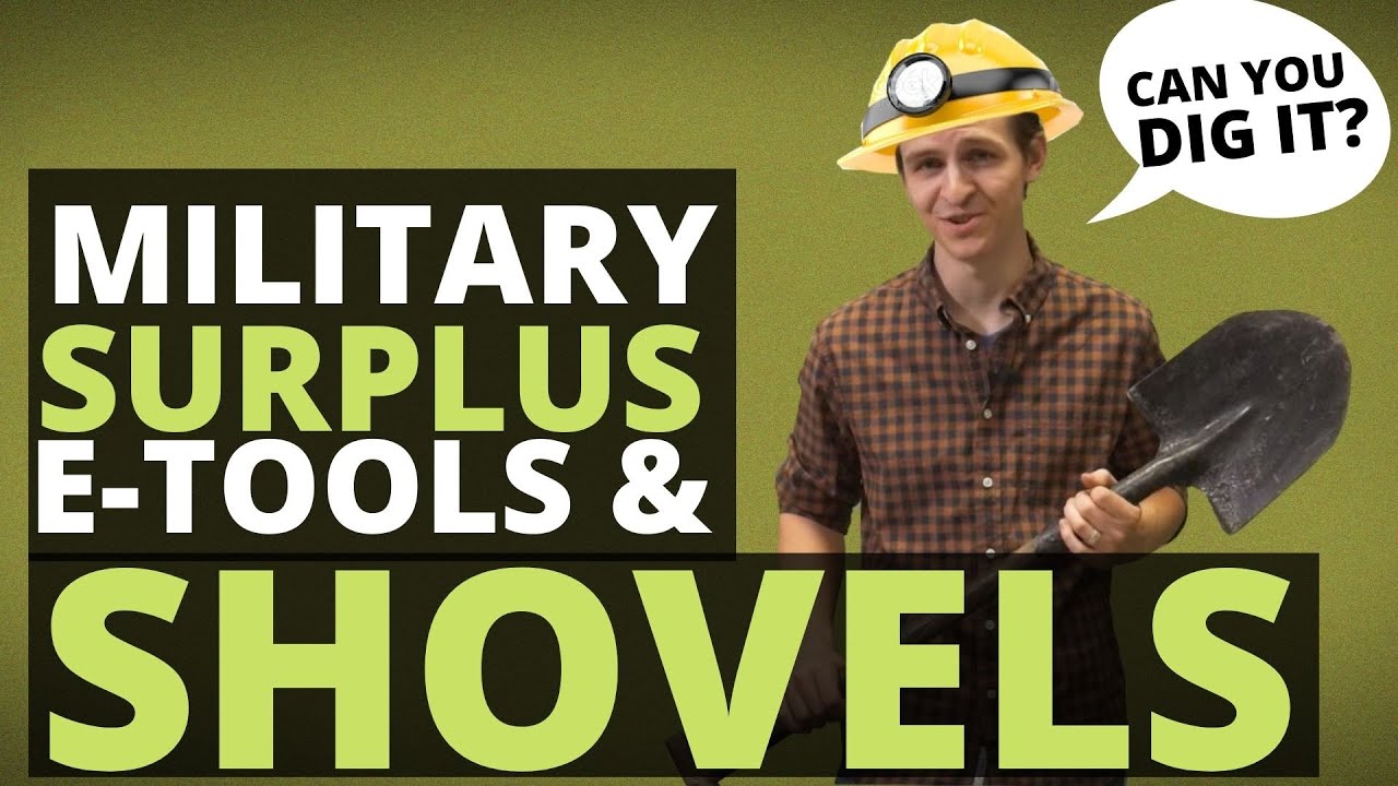 Military Surplus E-Tools & Shovels - YouTube