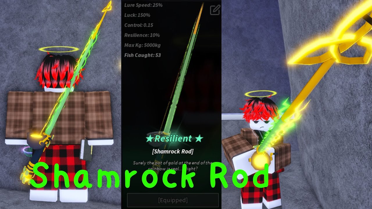 Fisch: ว่าด้วยเรื่องของเบ็ด Shamrock Rod!!! - YouTube