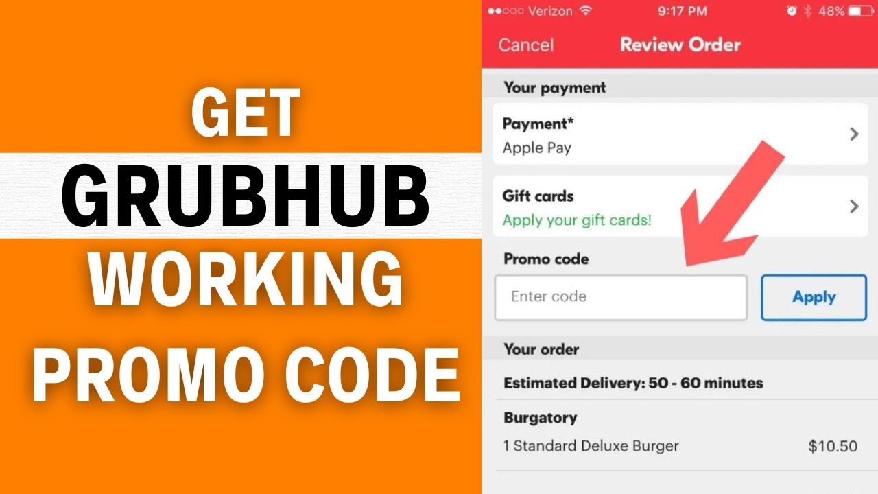 How To Get Grubhub Working Promo Code in 2024 (MAJOR DISCOUNTS) - YouTube