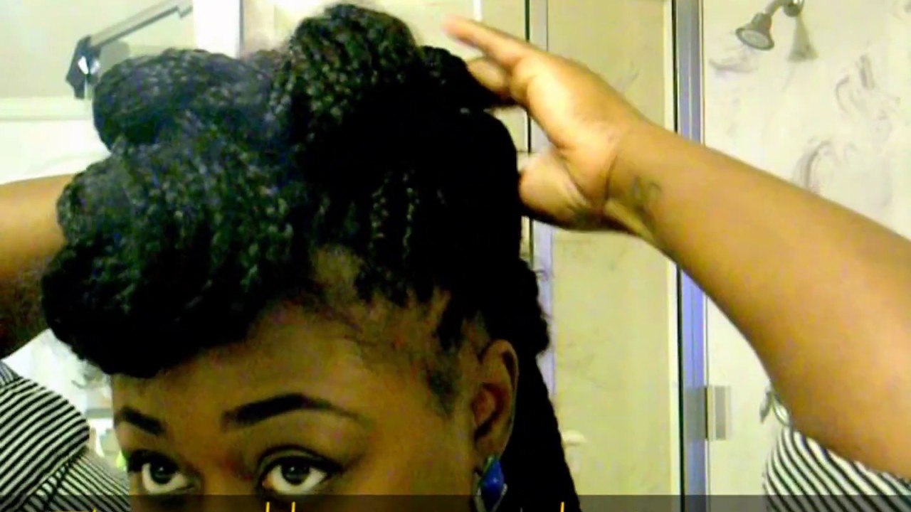 Ledisi (Inspired) Box Braid tutorial - YouTube