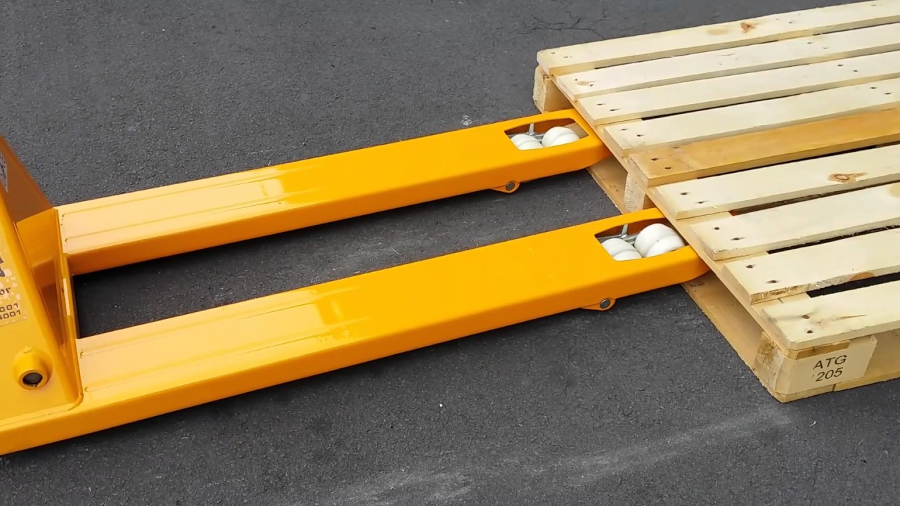 Chip 4 way pallet jack/ pallet truck auckland nz - YouTube