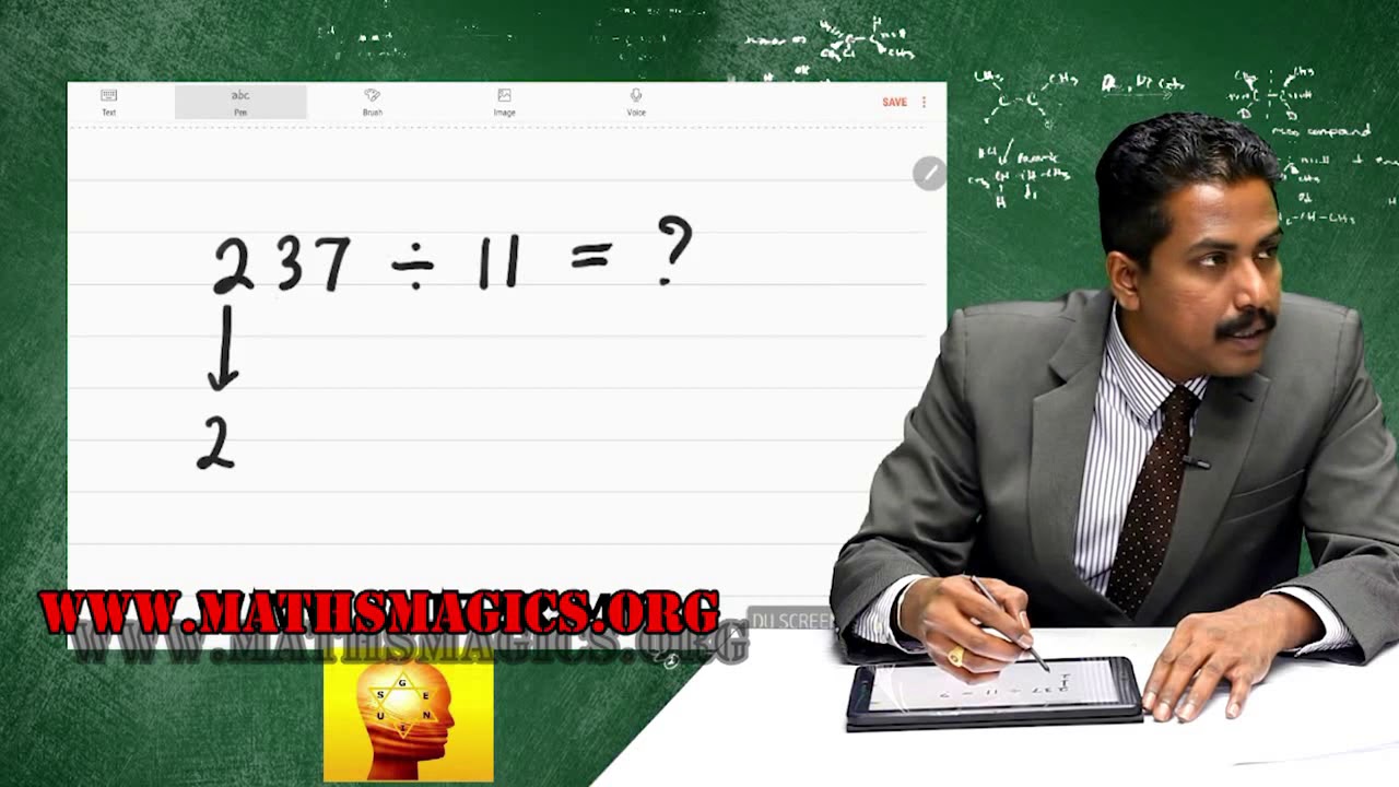 Magic Maths | Division of 11 | 3 digits - YouTube