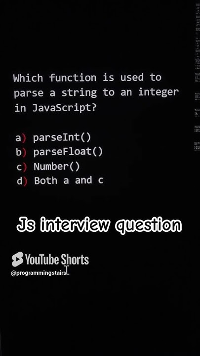 js interview question #javascriptinterview #mernstackproject #education #coding #begineers # ...