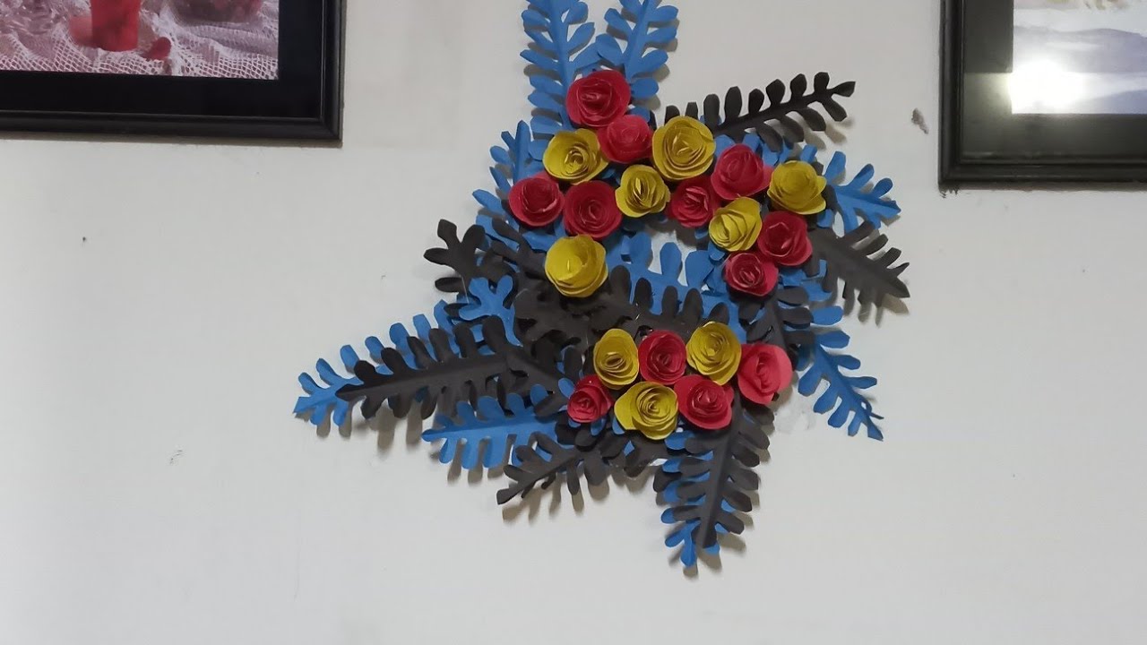 Beautiful paper follower ||Easy craft ideas ||Paper craft - YouTube