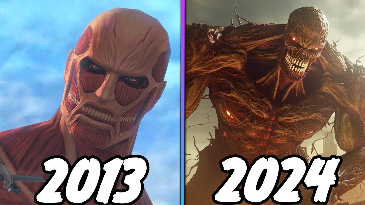 Evolution of Attack on Titan (2013 - 2024) - YouTube