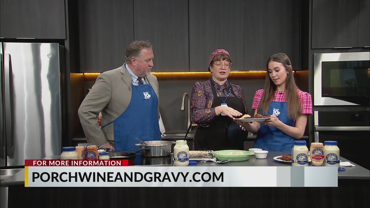 Jolie Meaux cooks Duck Schnitzel with Hunter Sauce (Part 2) - YouTube