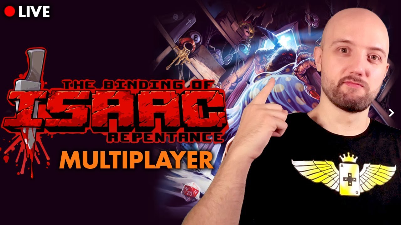 LIVE - The Binding of Isaac multiplayer - YouTube