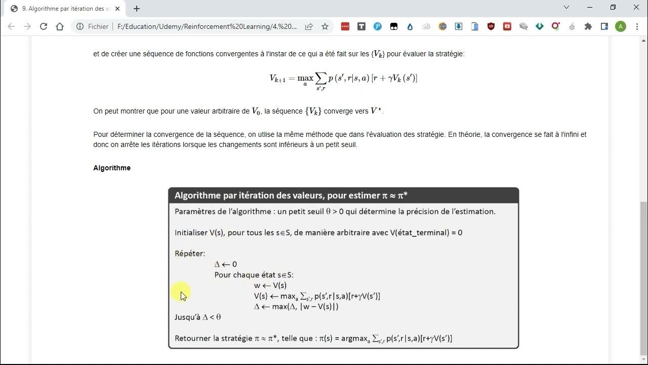 Apprentissage par renforcement avec Python - Partie 1 - Algorithme par ...