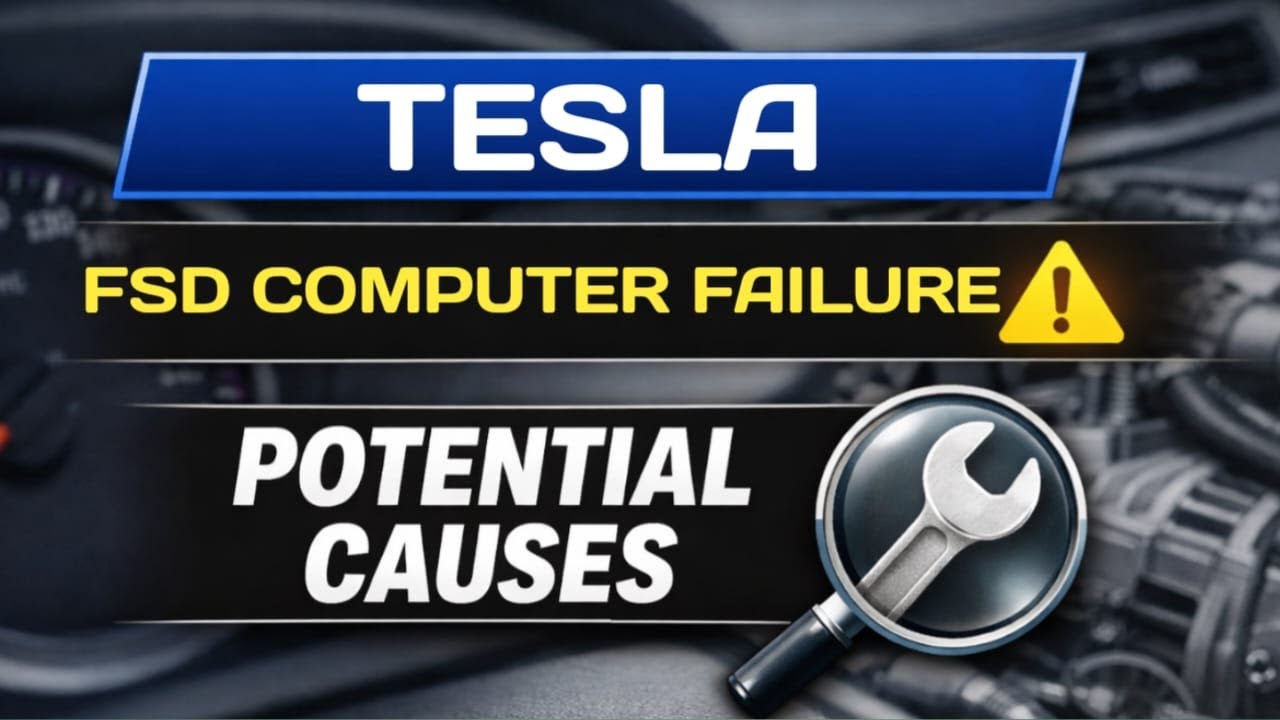 Tesla Loss of Backup Camera After Computer Failure – Possible Causes ...