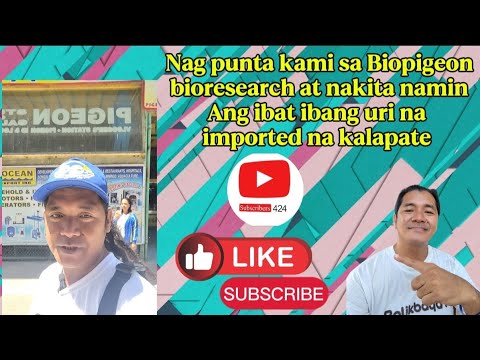 Nag punta kami sa Biopigeon bioresearch at nakita namin Ang ibat ibang ...