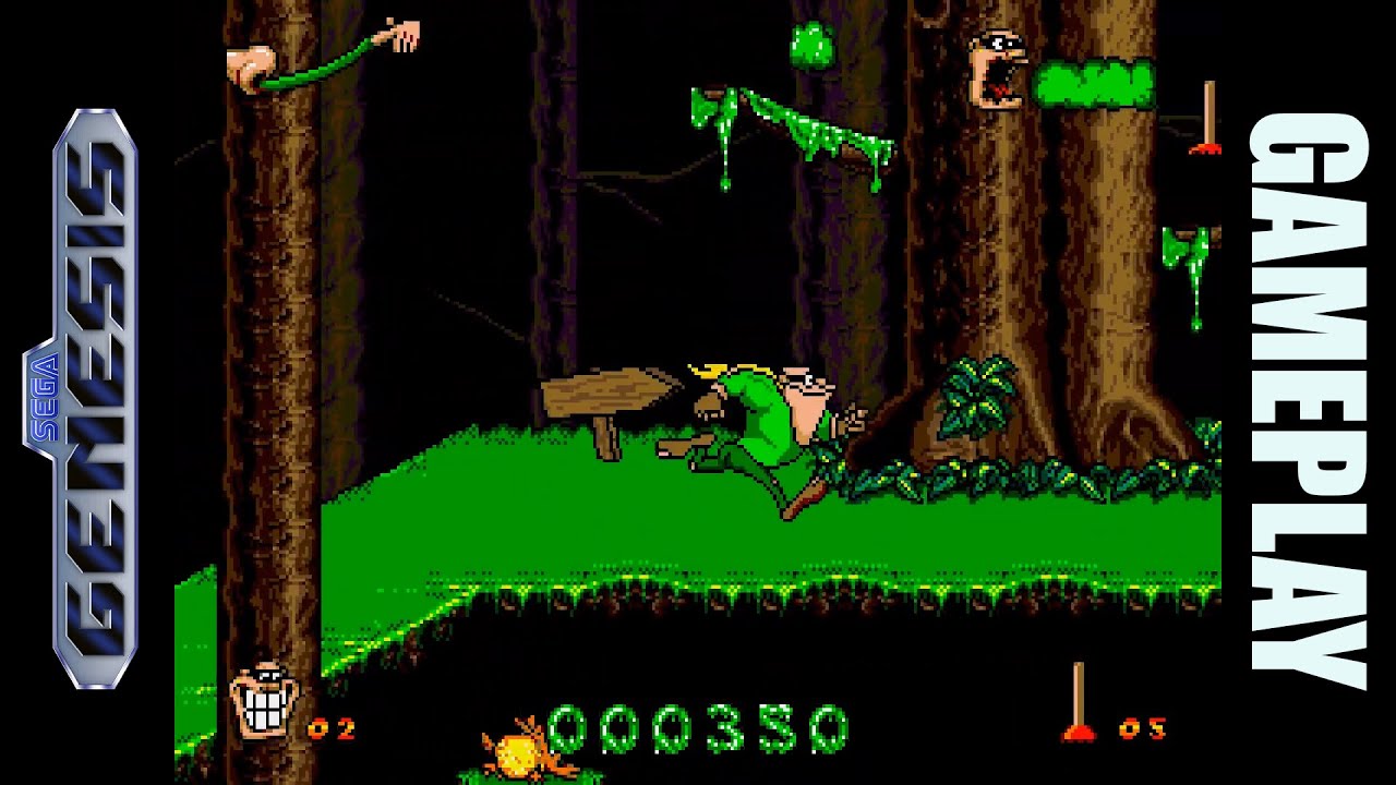 Boogerman: A Pick and Flick Adventure Gameplay (Genesis) - YouTube