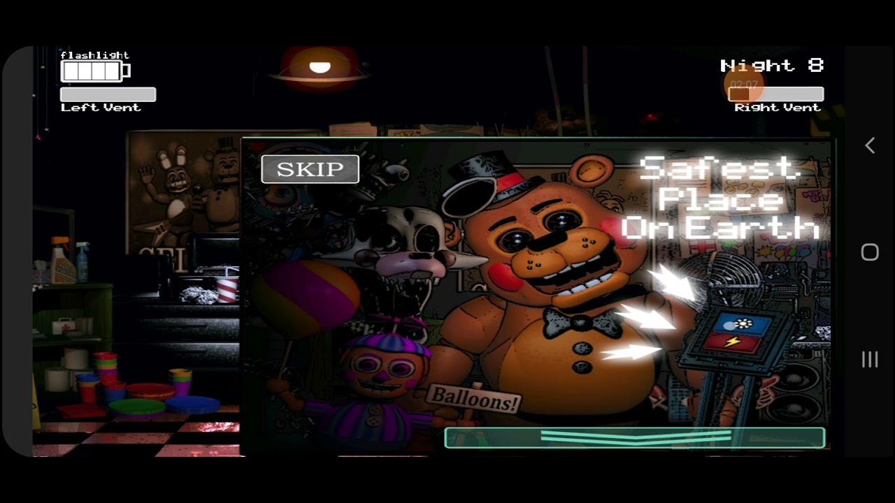 Fnaf ultimate edition 3 Panadox Night (8 Night) The End - YouTube