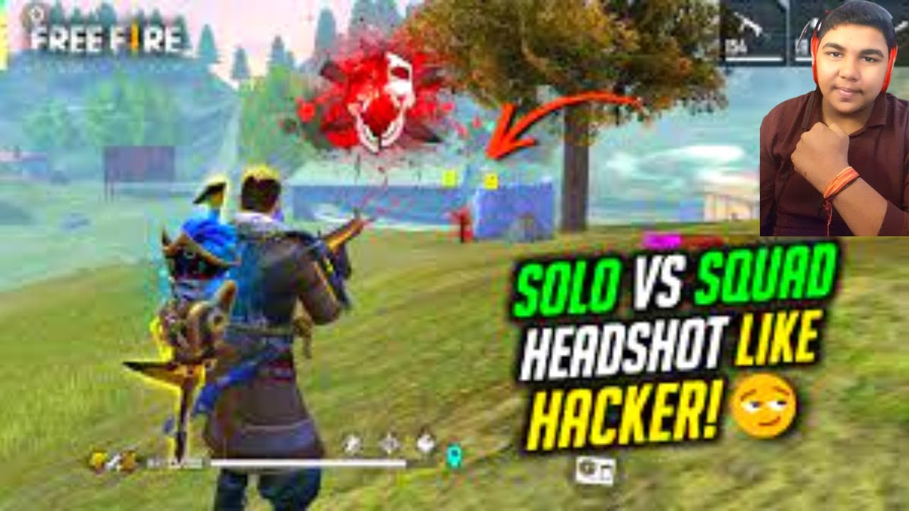 HACKER KI TARAH MARA😡 SOLO VS SQUAD OP GAMEPLAY | GARENA FREE FIRE ...