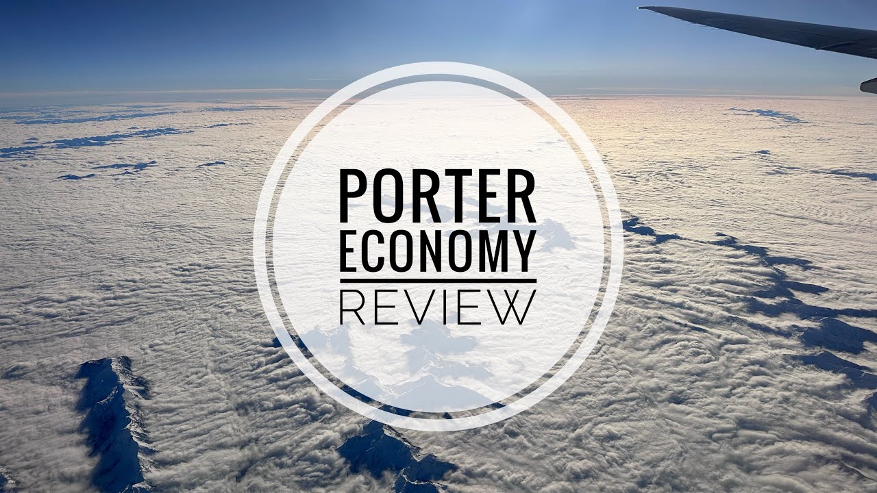 Porter air economy class review - YouTube