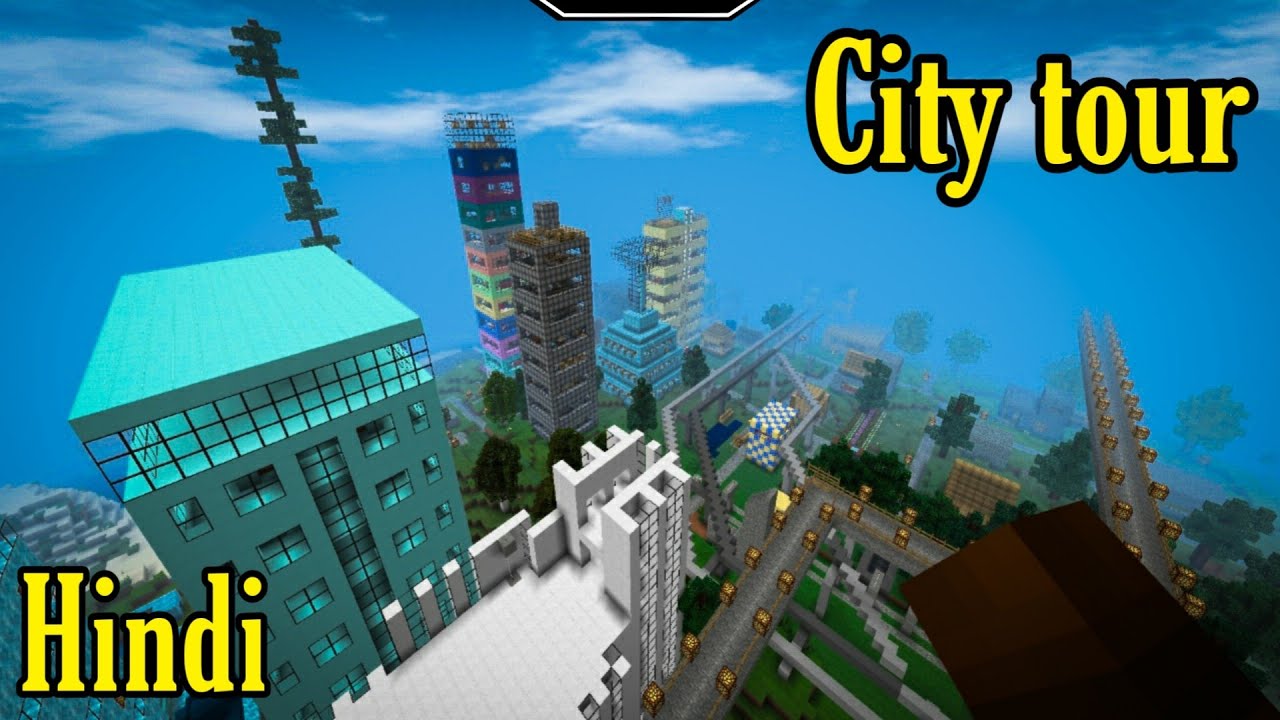 OMG Smart City tour in Minecraft.... - YouTube