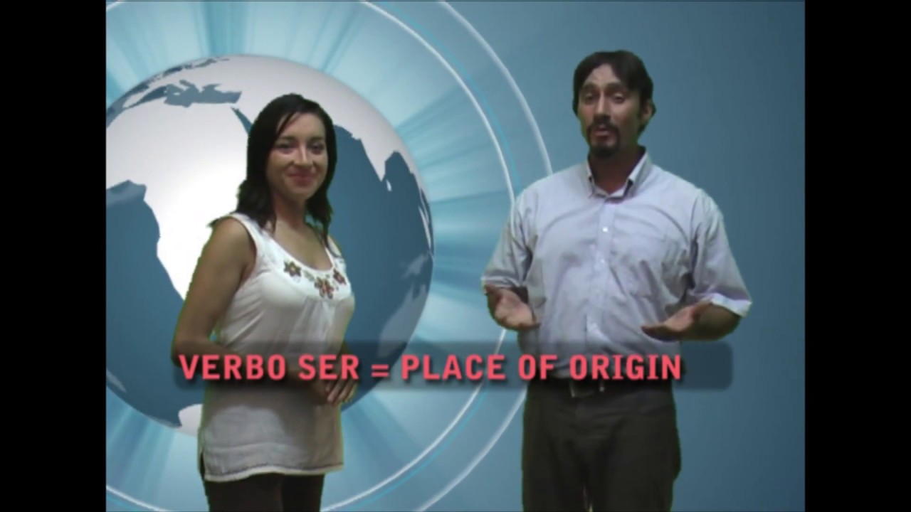 Basic Spanish Vocabulary: The verb "be" SER - YouTube