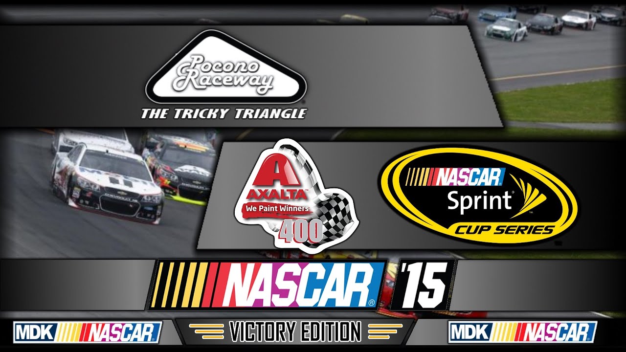 Let's Play: NASCAR 15 (PS3) - Race 14/36 - Axalta We Paint Winners 400 ...