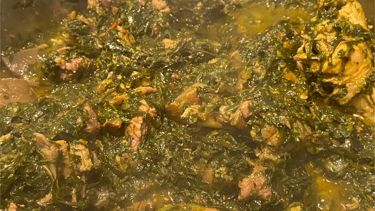 ERU RECIPE | BEST WAY FOR A TASTY AND HEALTHY ERU RECIPE | CAMEROON ERU ...