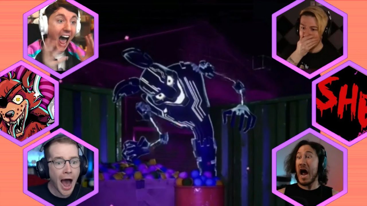 Gamers React to : "The Entity" [Security Breach : Ruin] - YouTube