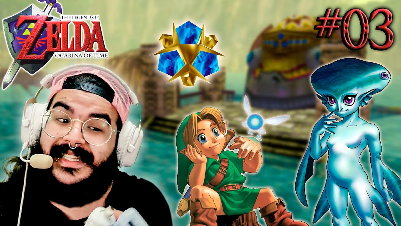ZELDA OCARINA OF TIME #03: Reino dos Zoras e a CHATA da Princesa Ruto ...